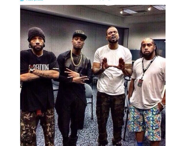 Rapper Looks Busted Up On Twitter