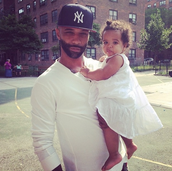 Chris Paul Kisses His Daugther And Joe Budden Kisses His Baby Sister