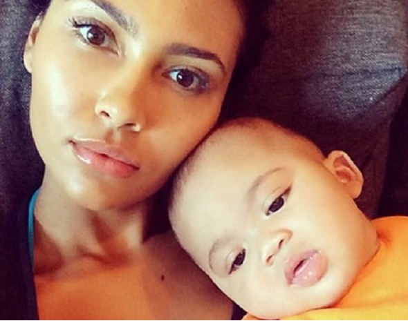 Evelyn Lozada's Daughter Shaniece Shares Photo With Baby Brother Carl