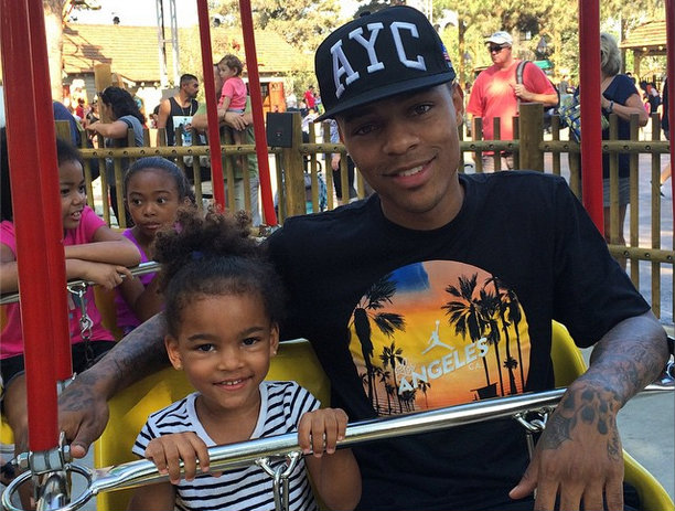 Bow Wow Takes His Daughter To The Amusement Park