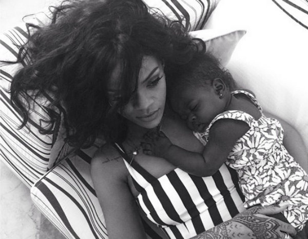 Page 3 of 4 - Rihanna Poses In New Photos With Her Baby Cousin Majesty