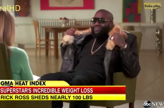 Rick Ross Talks To Good Morning America About Losing 100+ Pounds