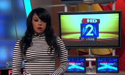 Anchor April Simpson calls out reporter for calling her Hamburglar