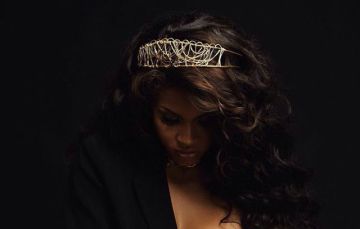 Rosa Acosta Wears A Metal Bikini And Crown For Photoshoot