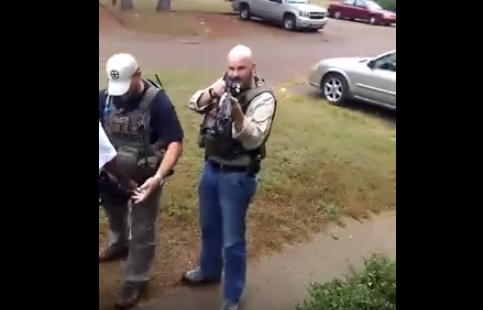 Cops Point Guns At Pregnant Woman For Filming Arrests