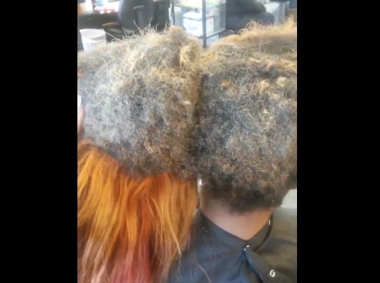 Stylist Shows Dangers Of Keeping In A Weave Too Long
