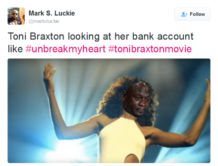 Funniest Tweets & Memes From Lifetime's Toni Braxton Biopic