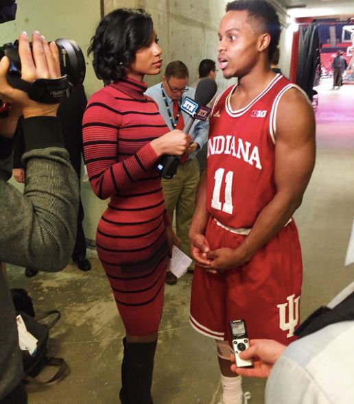 Meet The Beautiful Big 10 Sports Reporter Taylor Rooks