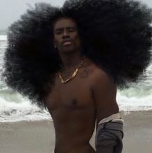 Meet Benny Harlem With The Luxurious Natural Mane
