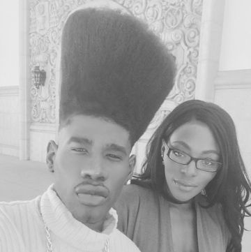 Meet Benny Harlem With The Luxurious Natural Mane