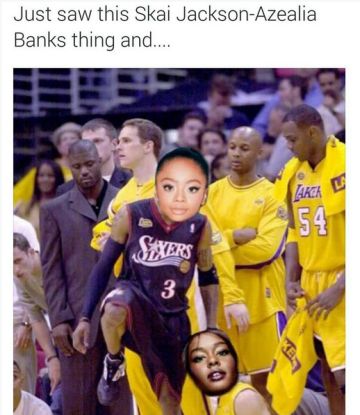 Funniest Skai Jackson Vs. Azealia Banks Memes