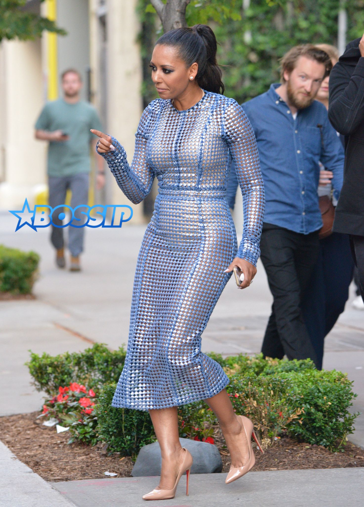 Mel B. Spotted In NYC