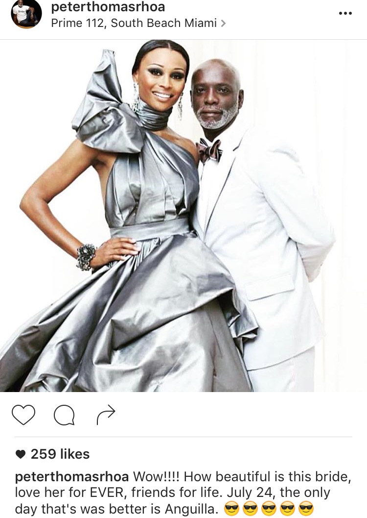 RHOA Divorces: Cynthia & Peter Reflect On Their Wedding Anniversary-But ...