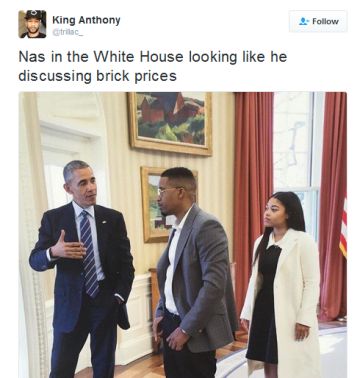 Page 11 of 11 - Here's What Happened When Nas Visited President Obama ...