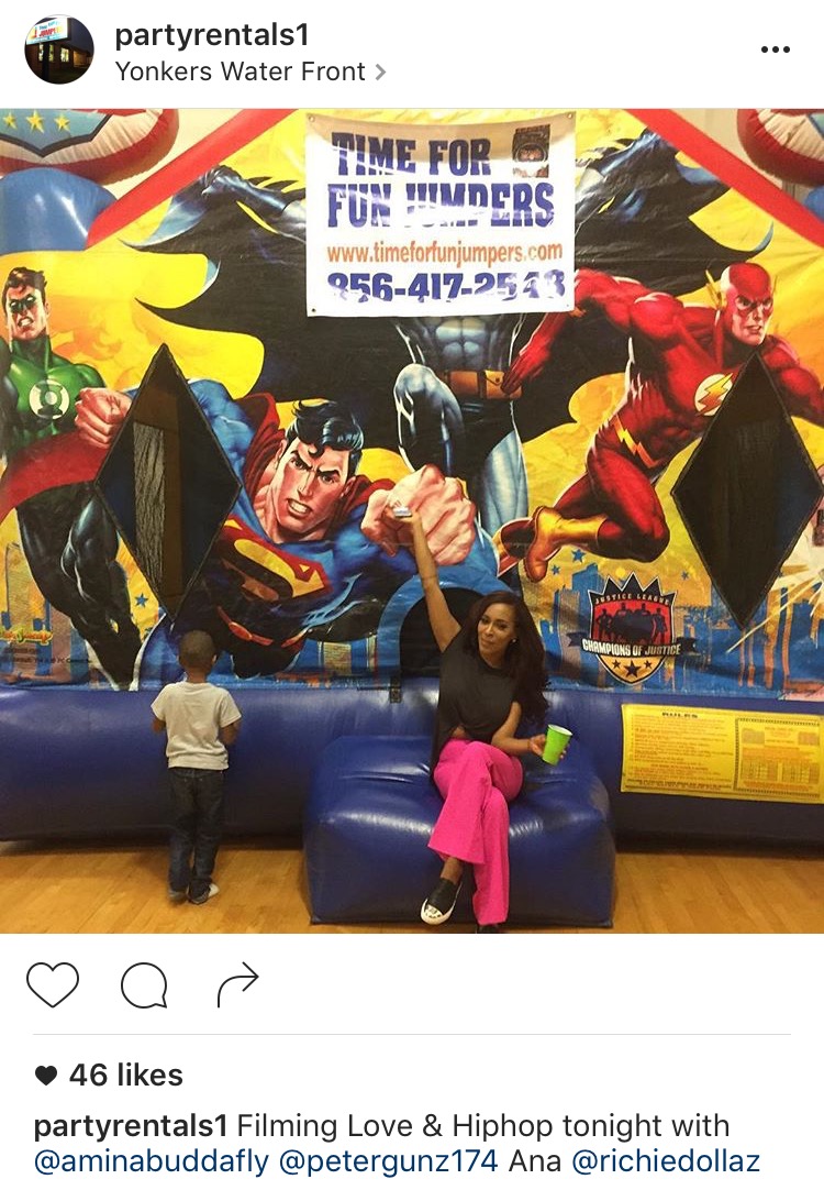 Tara Wallace, Peter Gunz And Amina Buddafly Have A Family Fun Day