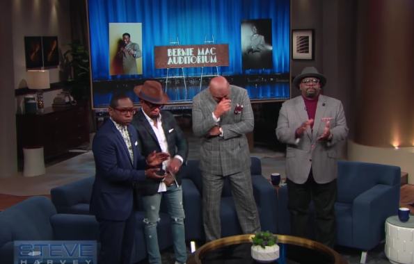 Steve Harvey And The Kings Of Comedy Crying While Honoring Bernie Mac