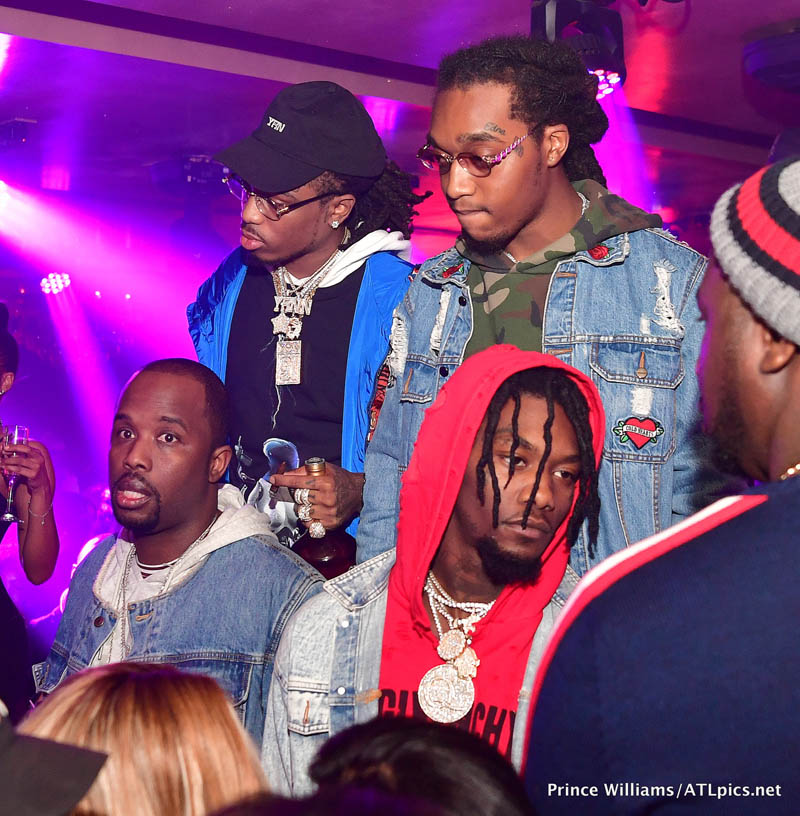 Young Thug Looks Super Happy With Fianceé And New Teeth At Migos Party