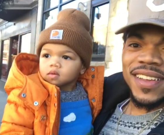Chance The Rapper Shows Off His Baby Daughter Kensli
