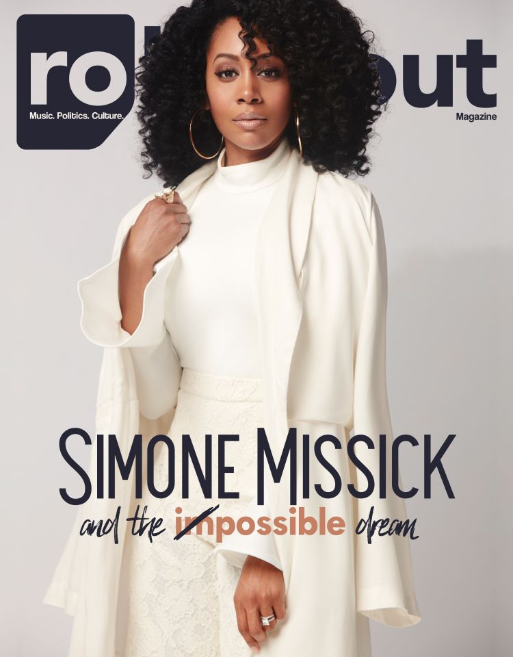 Simone Missick For "Rolling Out" Magazine