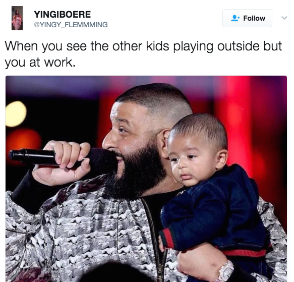 These Hilariously Adorable DJ Khaled & Asahd Memes Will Brighten Your ...