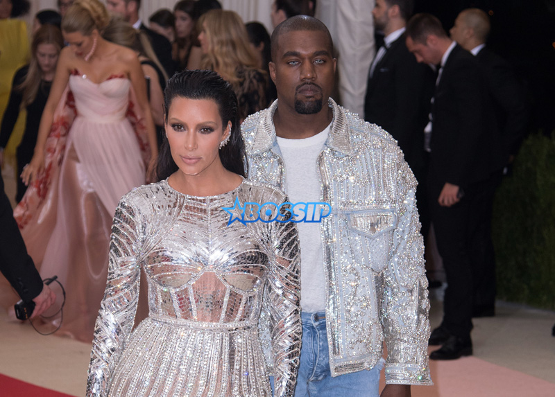 Swirl Problems? Kim K Hitting The Met Gala Dolo While Yeezus Babysits