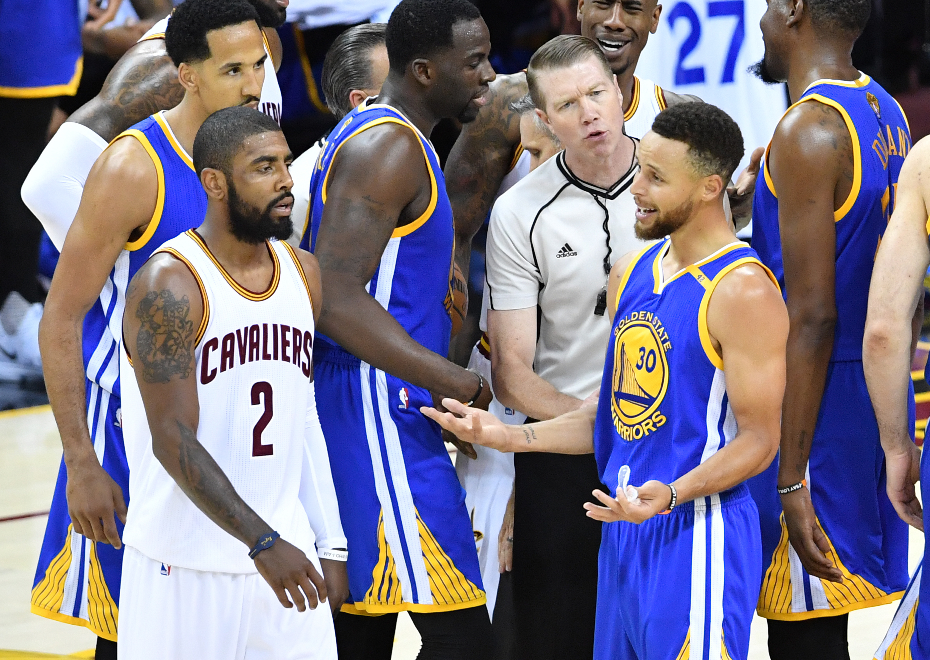 The Absolute Pettiest Reactions To Kyrie Irving Teaming Up With Stephen ...