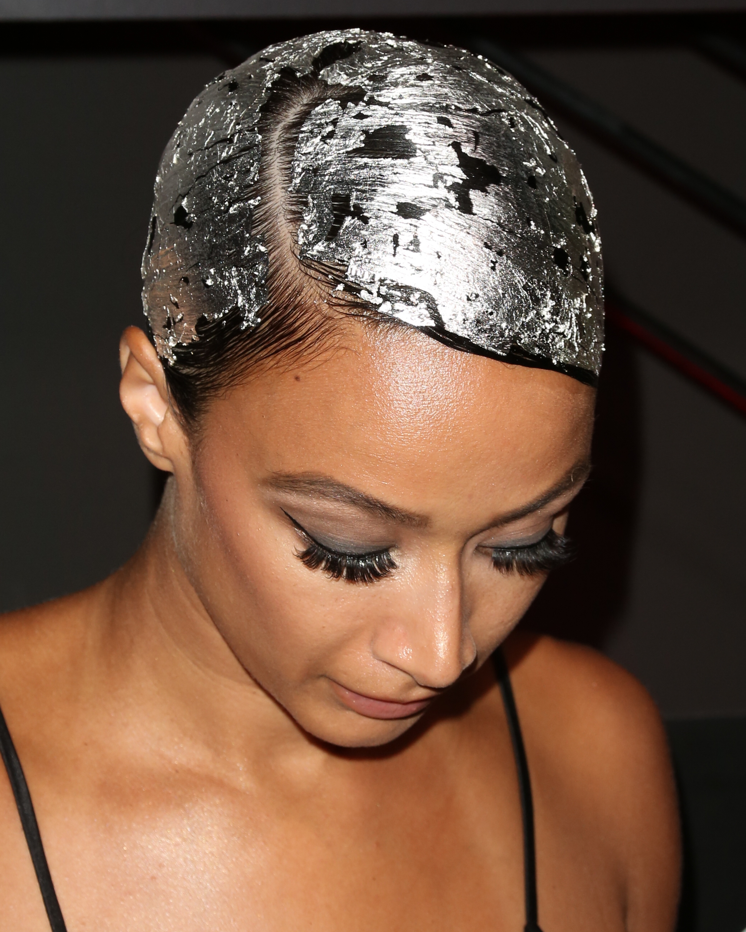 Hate It Or Love It? Draya Michele Flaunts Tinfoil 'Do At ESPY's Party