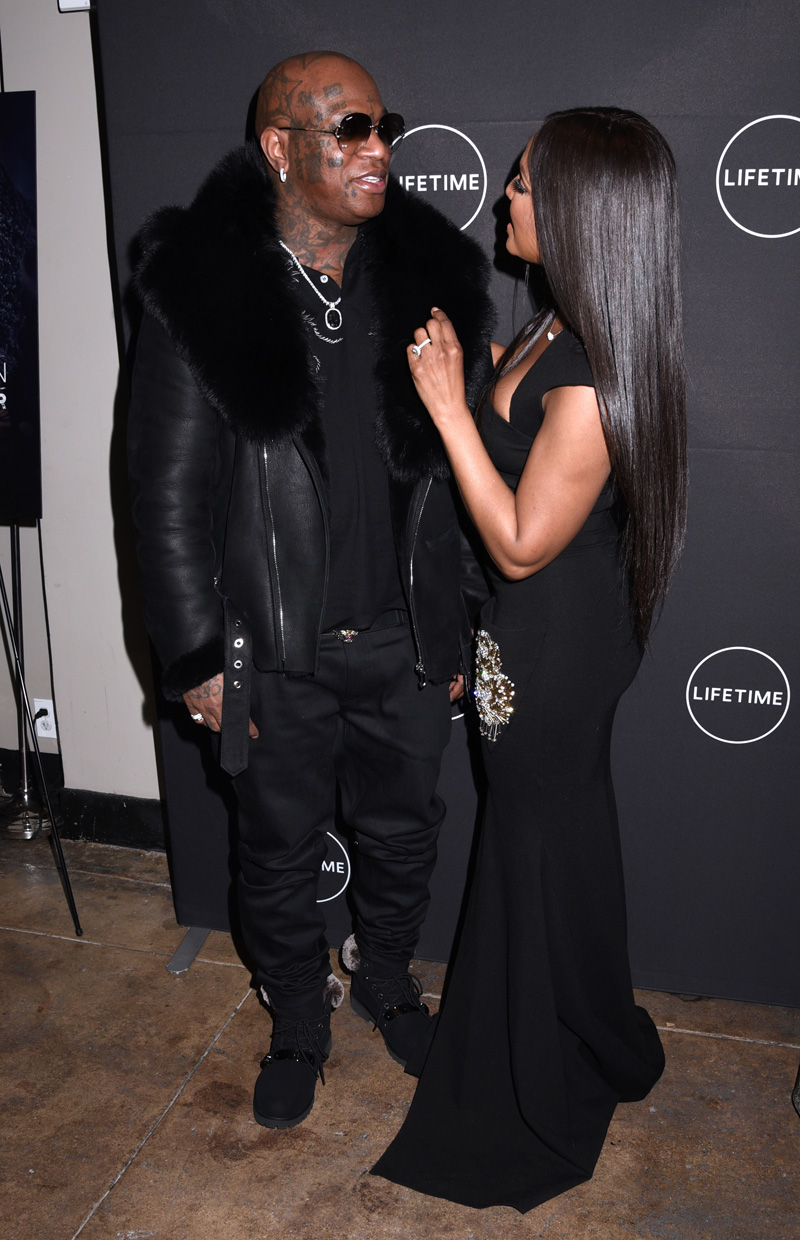 Love & Face Tats: Birdman Supports His Bae Toni Braxton At Her Movie ...