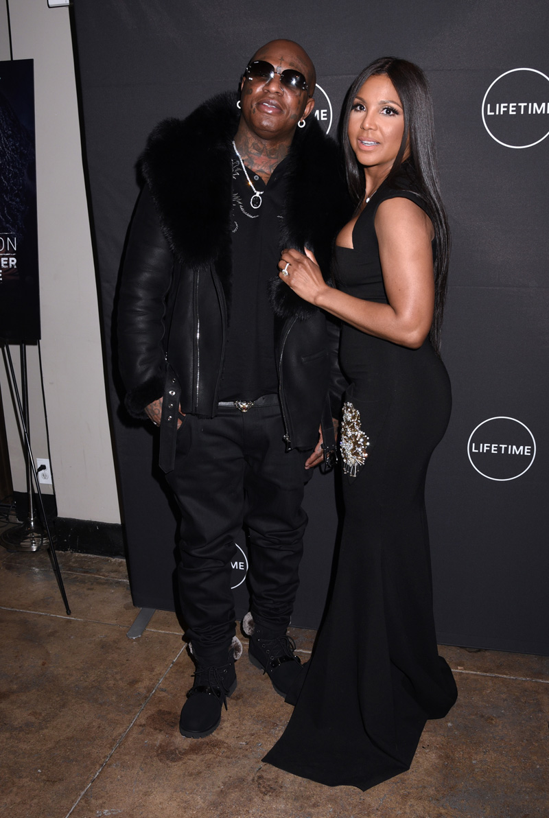 Love & Face Tats: Birdman Supports His Bae Toni Braxton At Her Movie ...