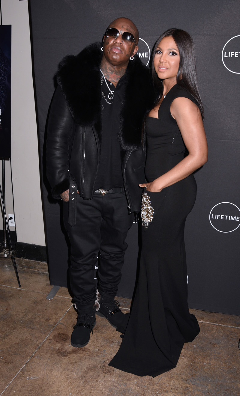 Love & Face Tats: Birdman Supports His Bae Toni Braxton At Her Movie ...