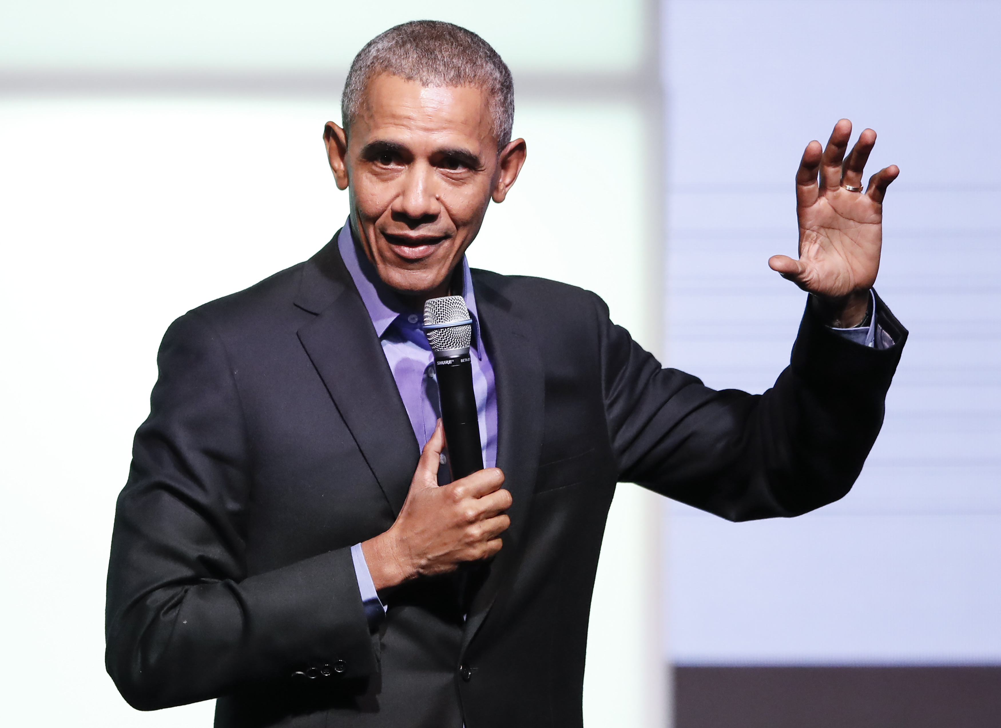 Pres. Barack Obama Surprises Students At McKinley Tech