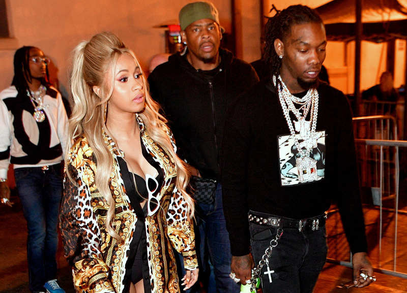 Cardi B Party With Offset: The Migos Turn Up At Album Release In La La ...