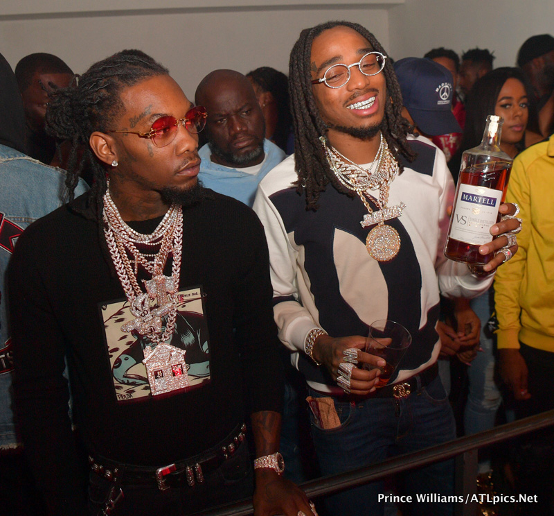 Cardi B Party With Offset: The Migos Turn Up At Album Release In La La ...