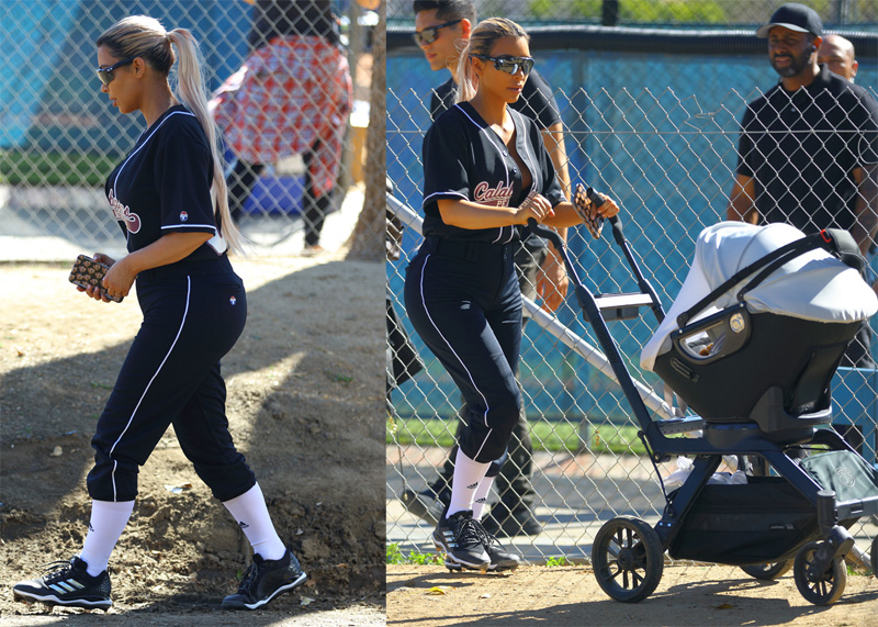 Cakes: Kim K Brings Chicago West And Her Overstuffed Donk To The ...