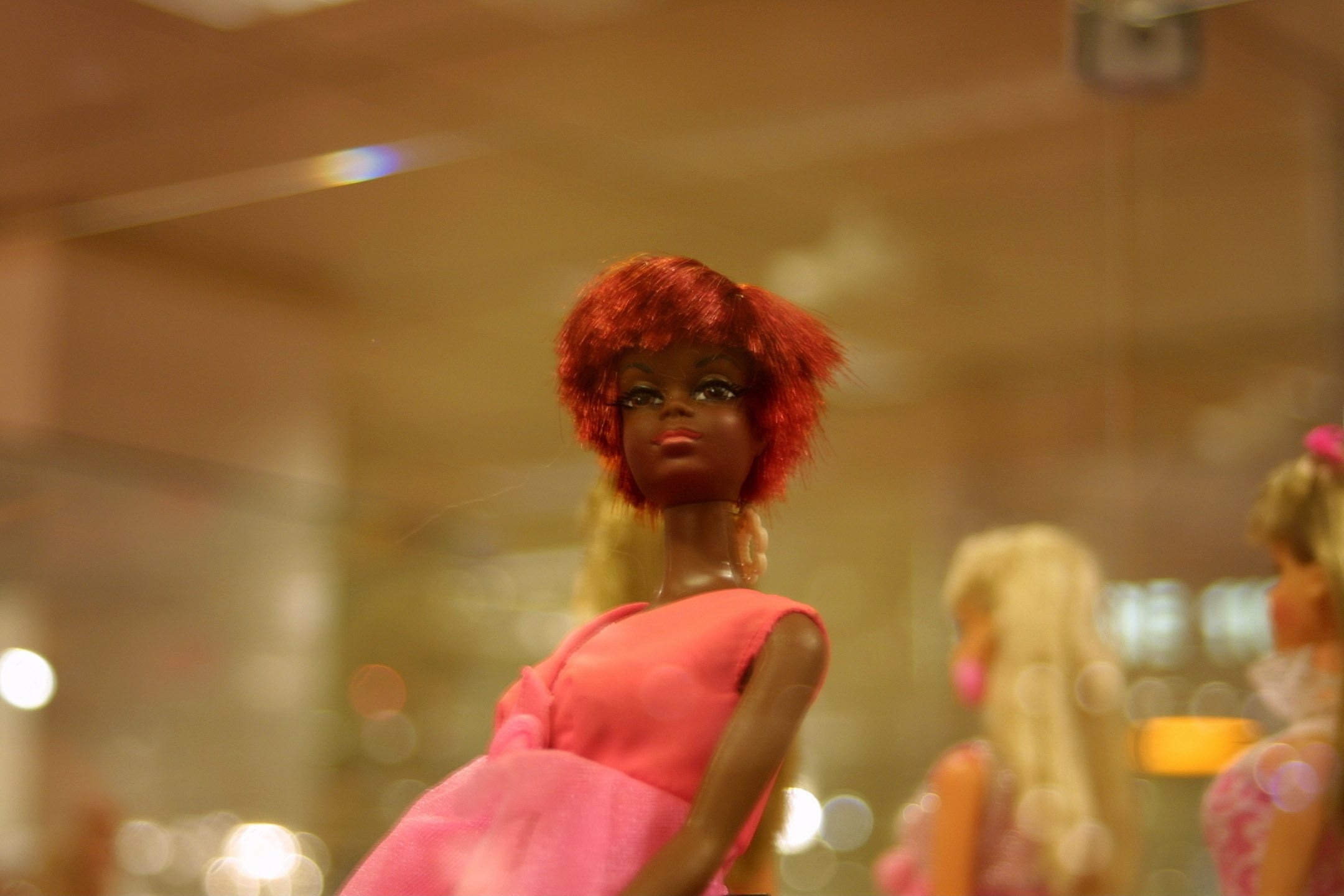 Girl Goes To Prom In Box As A "Black Barbie"