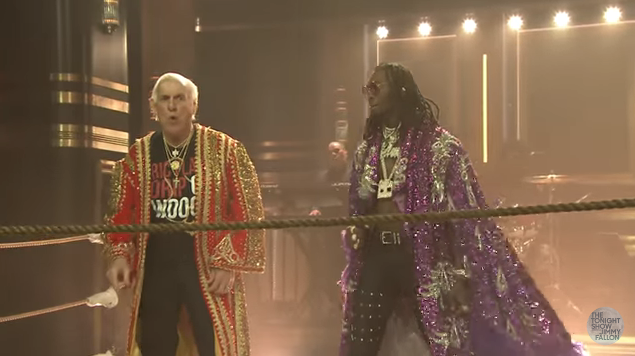 Offset Is Joined By Ric Flair To Perform "Ric Flair Drip"