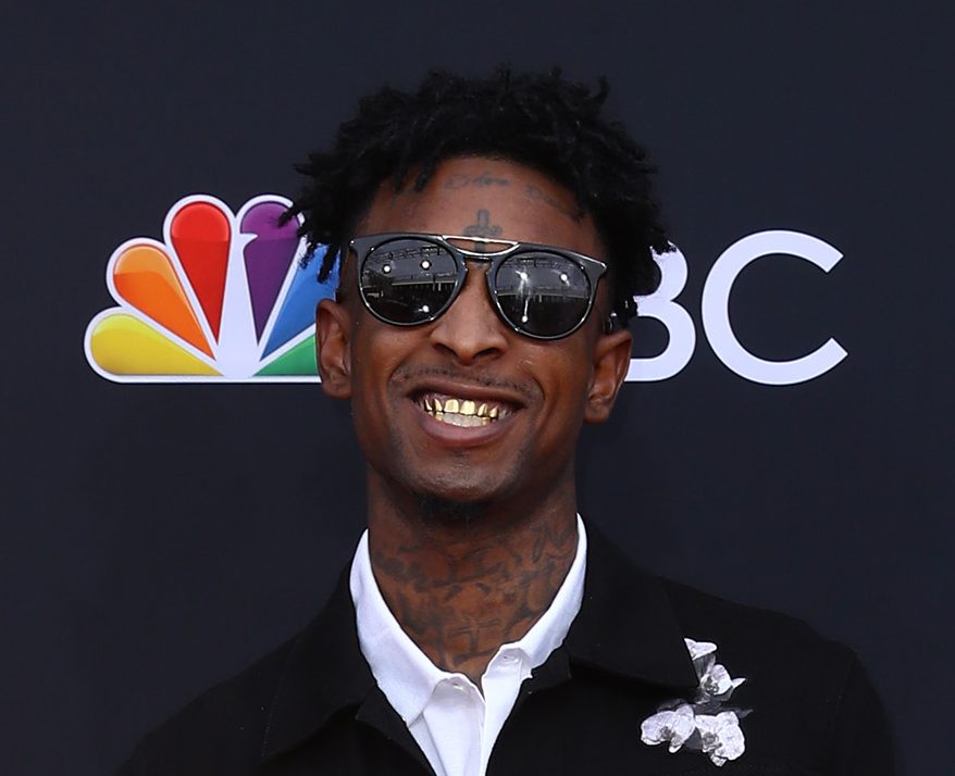 Saint Laurent Don: 21 Savage Shares His Get-Ready Routine Via Vogue ...