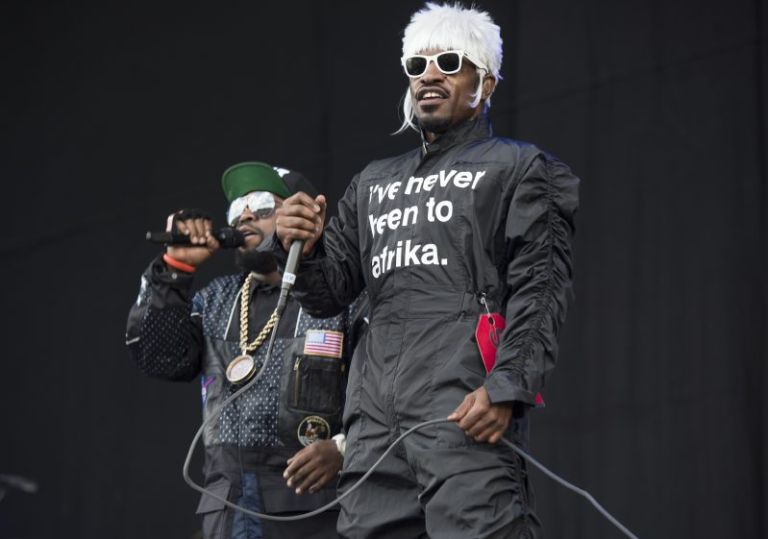 André 3K Makes Soho Stroll Special For Fan Sporting His Semblance On Shirt