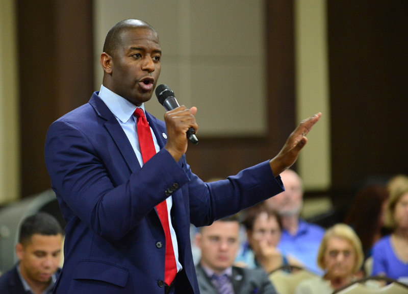 Race In Florida: Andrew Gillum Warns Ron DeSantis To Watch His Words ...