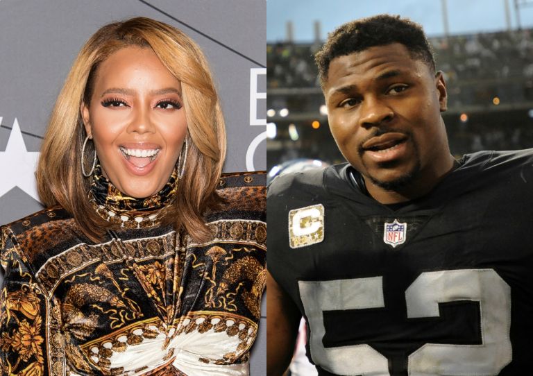 Coupled Up: Angela Simmons Spotted Smooching NFL Baller Khalil Mack At ...