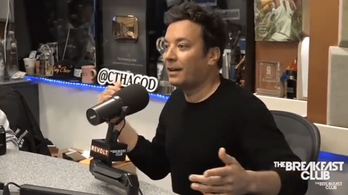 Jimmy Fallon Makes His Way On 'The Breakfast Club' [Video]