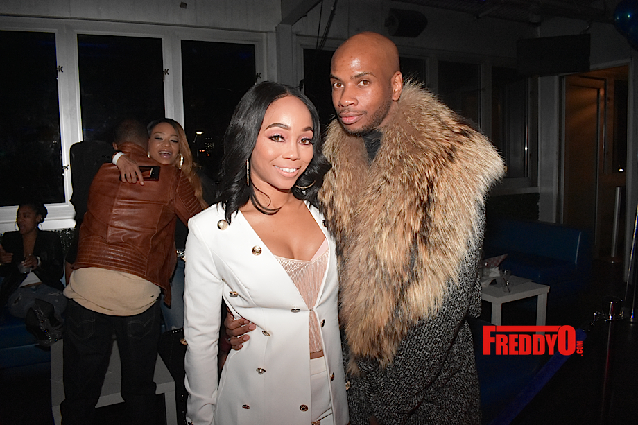 Shamari DeVoe Hosts RHOA Premiere Party