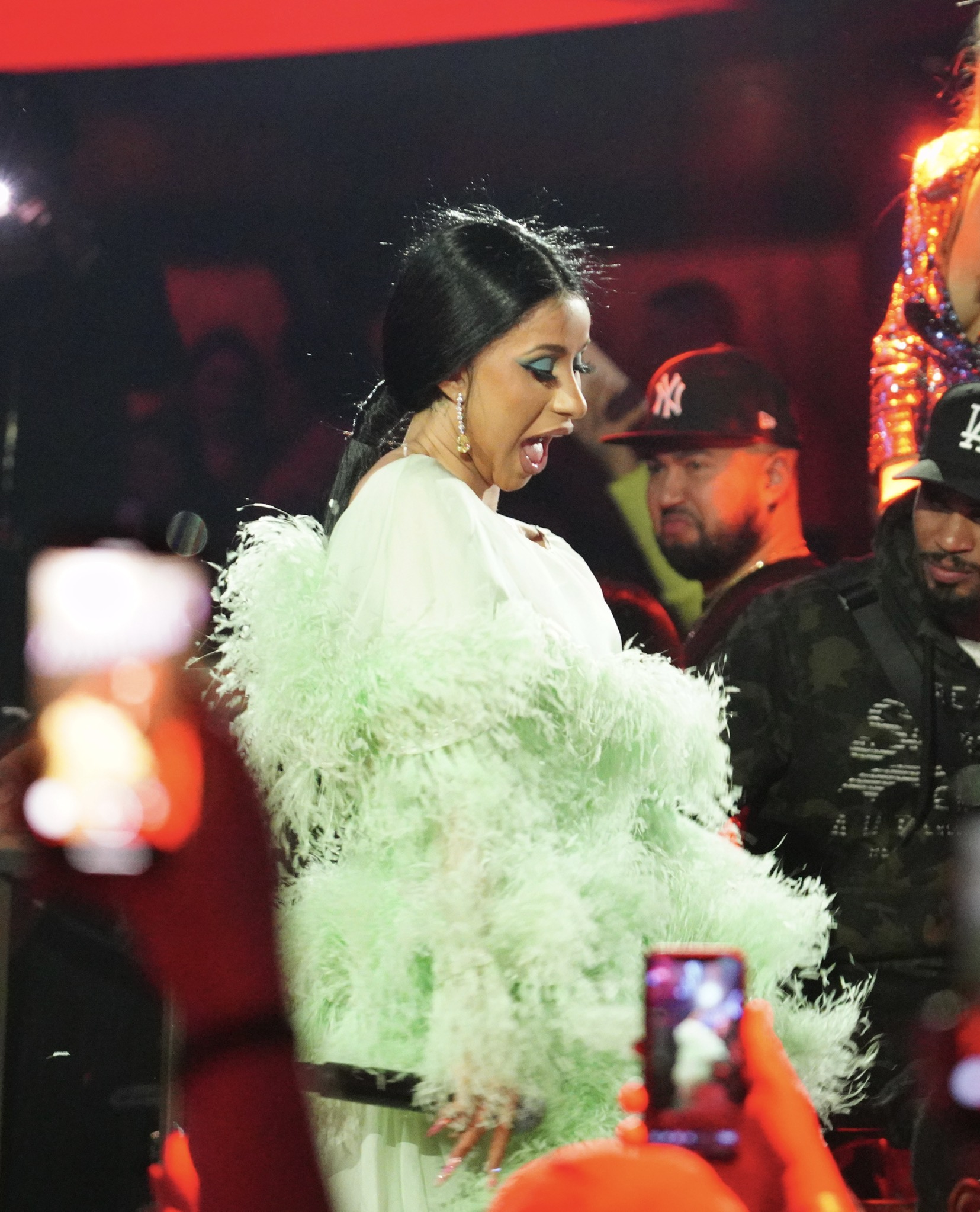 Palms Party With Bardi: Cardi B Causes Chaos In Casino During Slipper ...