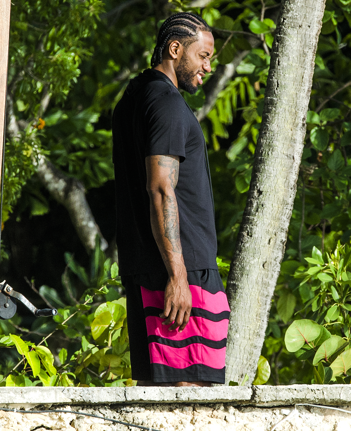 Champion Chillin': Kawhi Leonard Brings His Family To Barbados For Fun ...