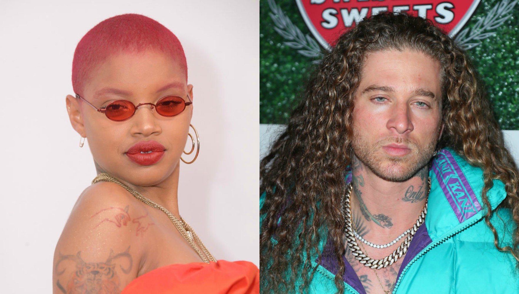 Sweet Swirl: Slick Woods’ Long-Maned Rapper BF Micky Munday Surprises ...