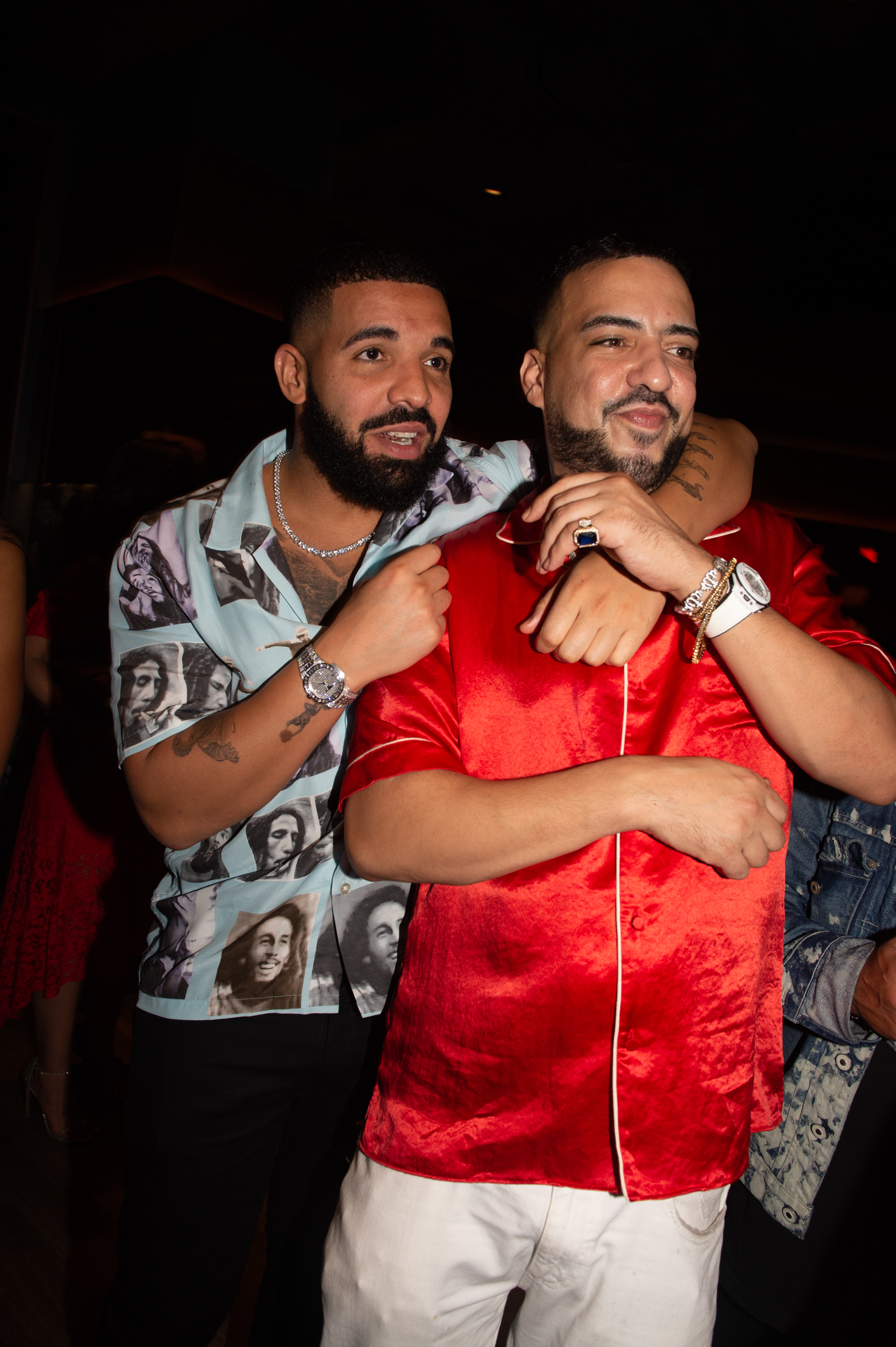Splash Brothers Drake And French Montana Turn Up With Fat Joe At Haute ...