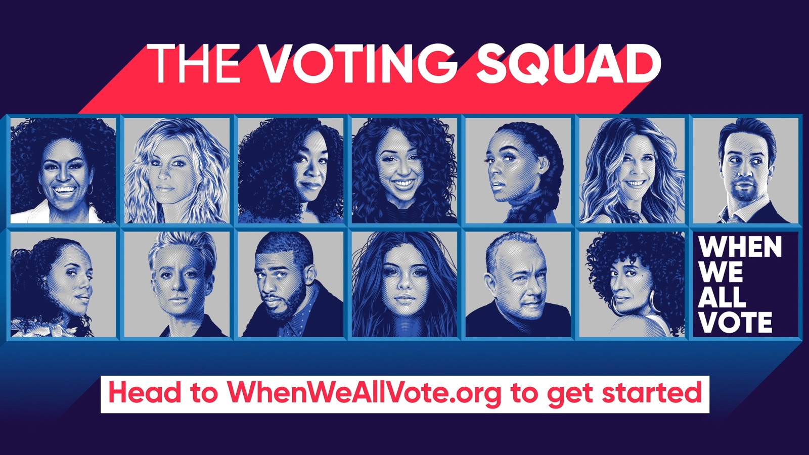 Michelle Obama announces When We All Vote voting squad