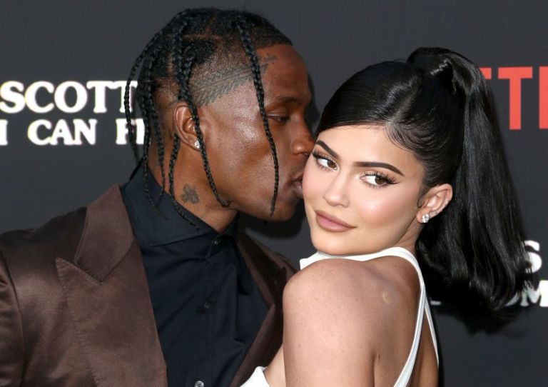 Travis Scott Calls Kylie His "Beautiful Wife" At ASTROWORLD Fest