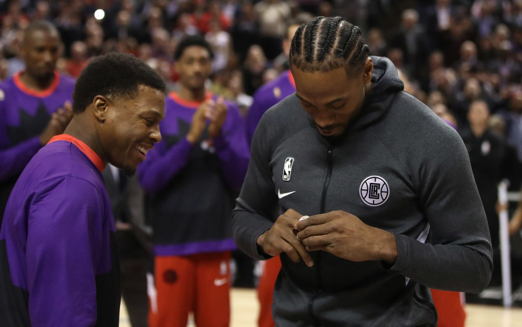 Kawhi Leonard Caught Slapping A$$ In Magic City & Twitter Can't Believe It.