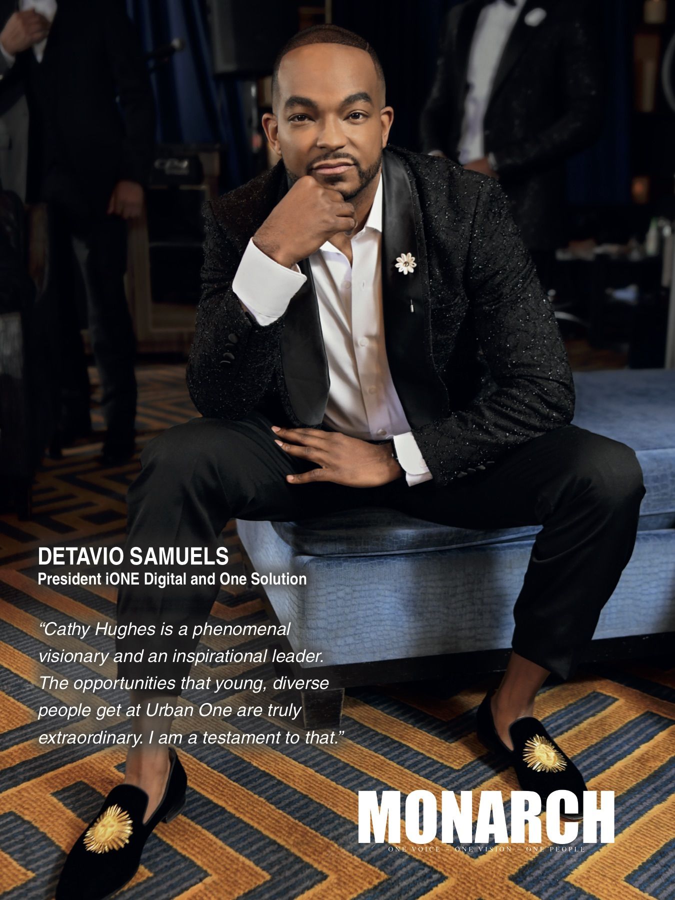 Cathy Hughes Covers MONARCH Magazine